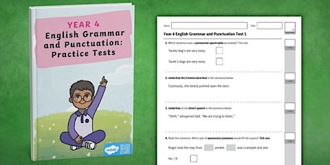 Year 3 English Grammar and Punctuation Practice Tests