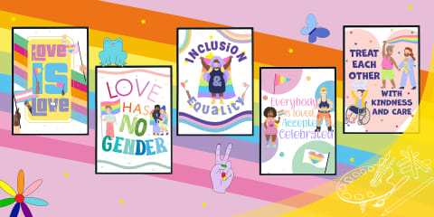 Pride Month Classroom Posters