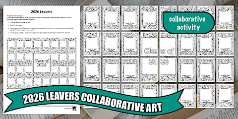 Meet Our Class Collaborative Art Activity