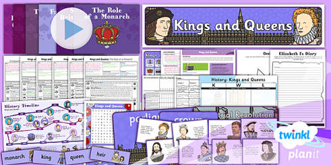 History: Kings and Queens KS1 Planning Overview