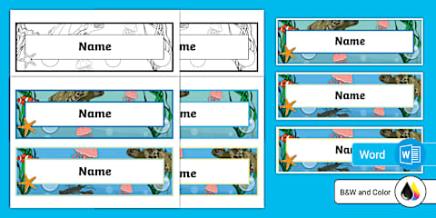 Under the Sea Classroom Decor Pack