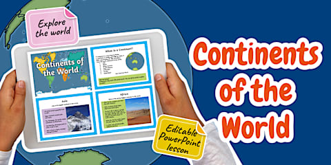Equator, Tropics, Hemispheres and Poles Map