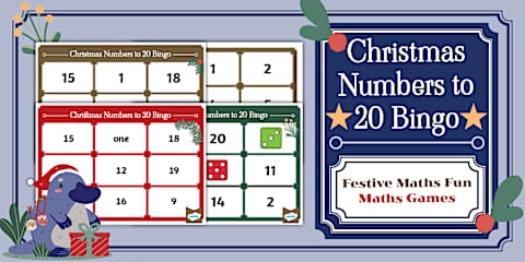 Monster Friends Numbers to 20 Clipart Display Pack