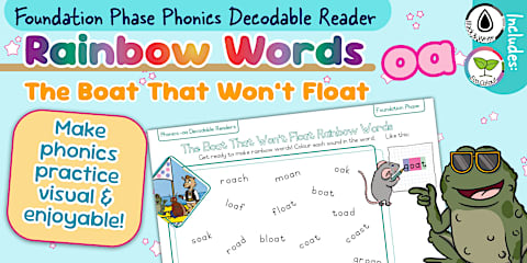 Foundation Phase Phonics - ore Decodable Readers - Rainbow Words - The ...