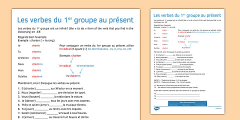 Third Grade Verb Tense Assessment