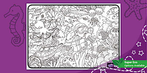 Twinkl and Tonies: Under the Sea Colouring Pages - Twinkl Originals ...