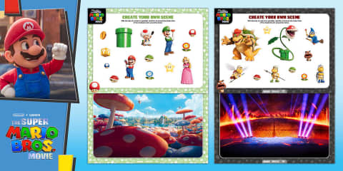 Super Mario Bros.: Learning Activity Booklet [Ages 5-7]