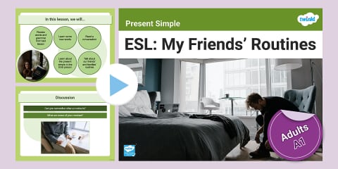 ESL Indefinite Pronouns PowerPoint Lesson [Adults, A2-B1]