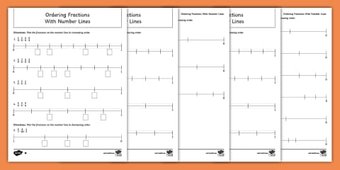 Comparing Fractions Differentiated Worksheet for 3rd-5th Grade