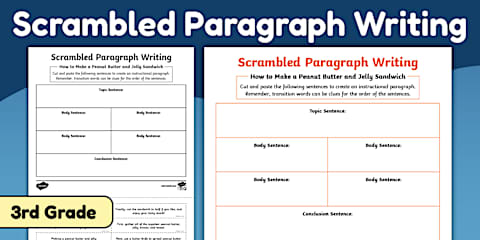 Third Grade Informative Writing: Choosing a Topic Ideas Chart