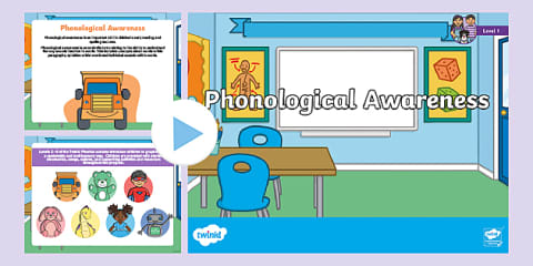 Phonological Awareness Skills I Spy Game