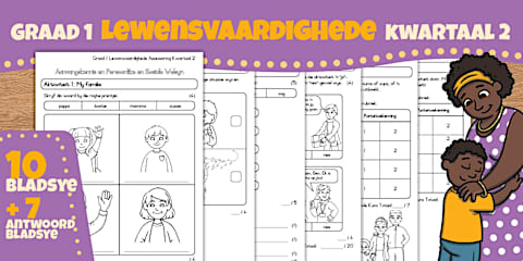 Graad 3 Lewensvaardighede Kwartaal 3 - Assesseringsblad en Antwoordblad ...