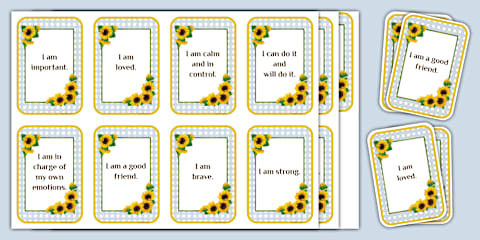 Sunflower-Themed Display Pack