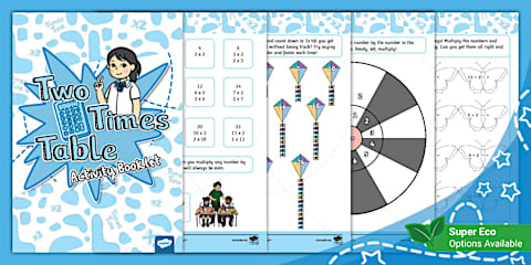 Year 2 Diving into Mastery: 2 Times-Table Activity Cards