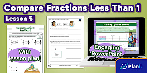 Year 5 Number: Compare and Order Fractions Lesson 2