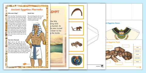 Differentiated Ancient Egypt Source Analysis Guide