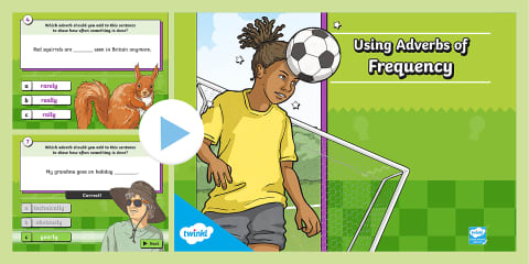 ESL Adverbs of Frequency PowerPoint [Adults, A2-B1]