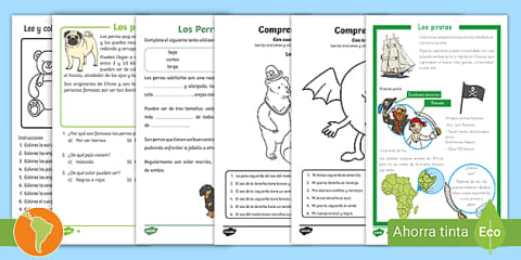Lectura: Velocidad y comprensión 3ero
