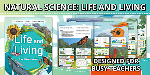 Grade 7 Natural Science: The Biosphere and Biodiversity Differentiating ...