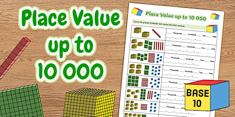 Monster Math Place Value to 100s Worksheet