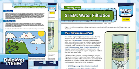 STEM Challenge Water Filter PowerPoint