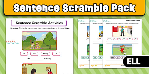 First Grade Writing Test Prep Outside Adventures Worksheet for ELL ...