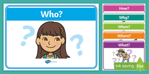 Wh- Questions Pack - Posters, Games & Activities