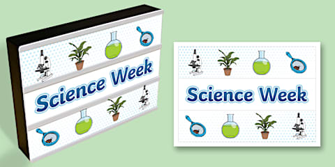 Science Week Display Banner