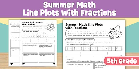 Fifth Grade Summer Math Cookout Conversion Worksheet