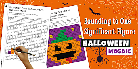 Halloween Maths Coordinates - Differentiated Worksheets