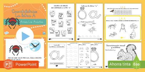 Paquete de recursos: La letra A