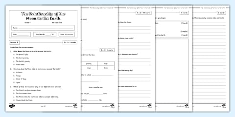 Grade 7 - Natural Science - Early Astronomy - Crossword (CAPS Aligned)