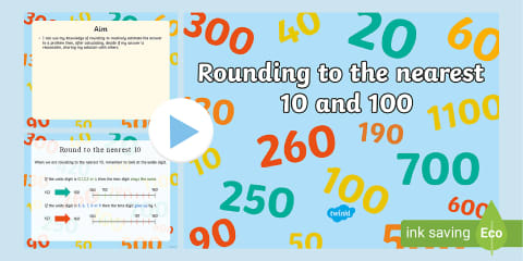 Reinforcing Rounding: Nearest 10 and 100 Activity PowerPoint