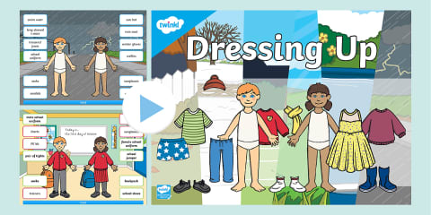 Weather Clothes Sorting Activity