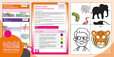 Attention Autism Pirate Activity Pack