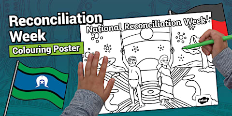 All In For Reconciliation Colouring Sheet