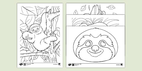 F-2 Activity Booklet to Support Teaching on 'The Speedy Sloth'