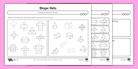 Difference Between a Pyramid and a Prism Poster - Twinkl