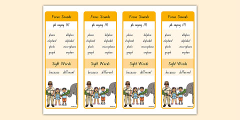 Ph Words: Differentiated Phonics Worksheets for Primary Kids