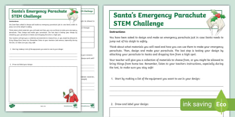 Christmas STEM Challenge Cards