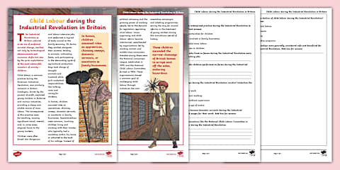 Industrial Revolution - Child Labour PowerPoint