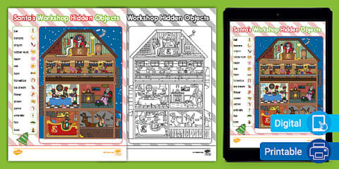 Shopping Mall Hidden Objects Activity