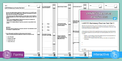 LANTITE Literacy Practice Test Pack
