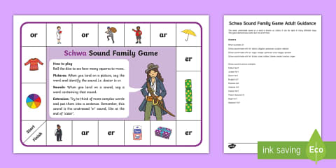 Finding Unstressed Vowels Worksheets