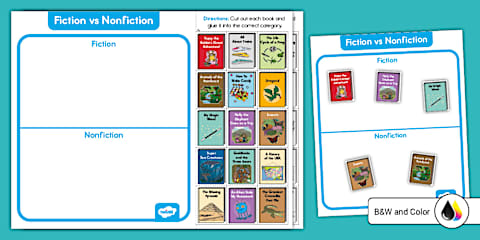 Imaginative Versus Informative Texts Lesson Teaching Pack