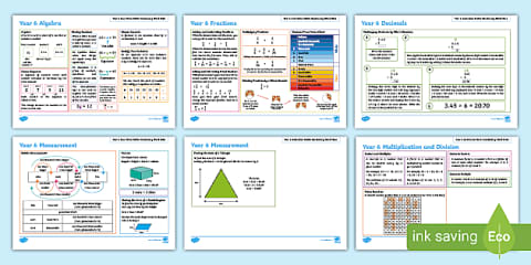 Year 5-6 Maths Vocabulary Australian Word Mats
