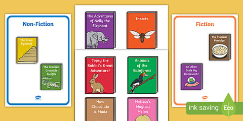 Imaginative Versus Informative Texts Lesson Teaching Pack