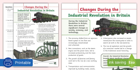 The Industrial Revolution PowerPoint