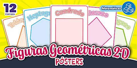 Tarjetas de Vocabulario: Figuras 2D