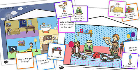 Wh- Questions Pack - Posters, Games & Activities